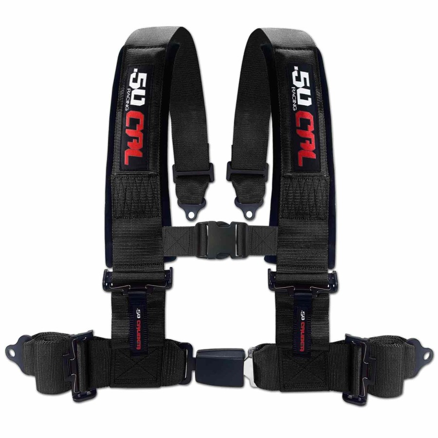 safety gear, 4 and 5 point harnesses bolt in, clip in, or wrap around