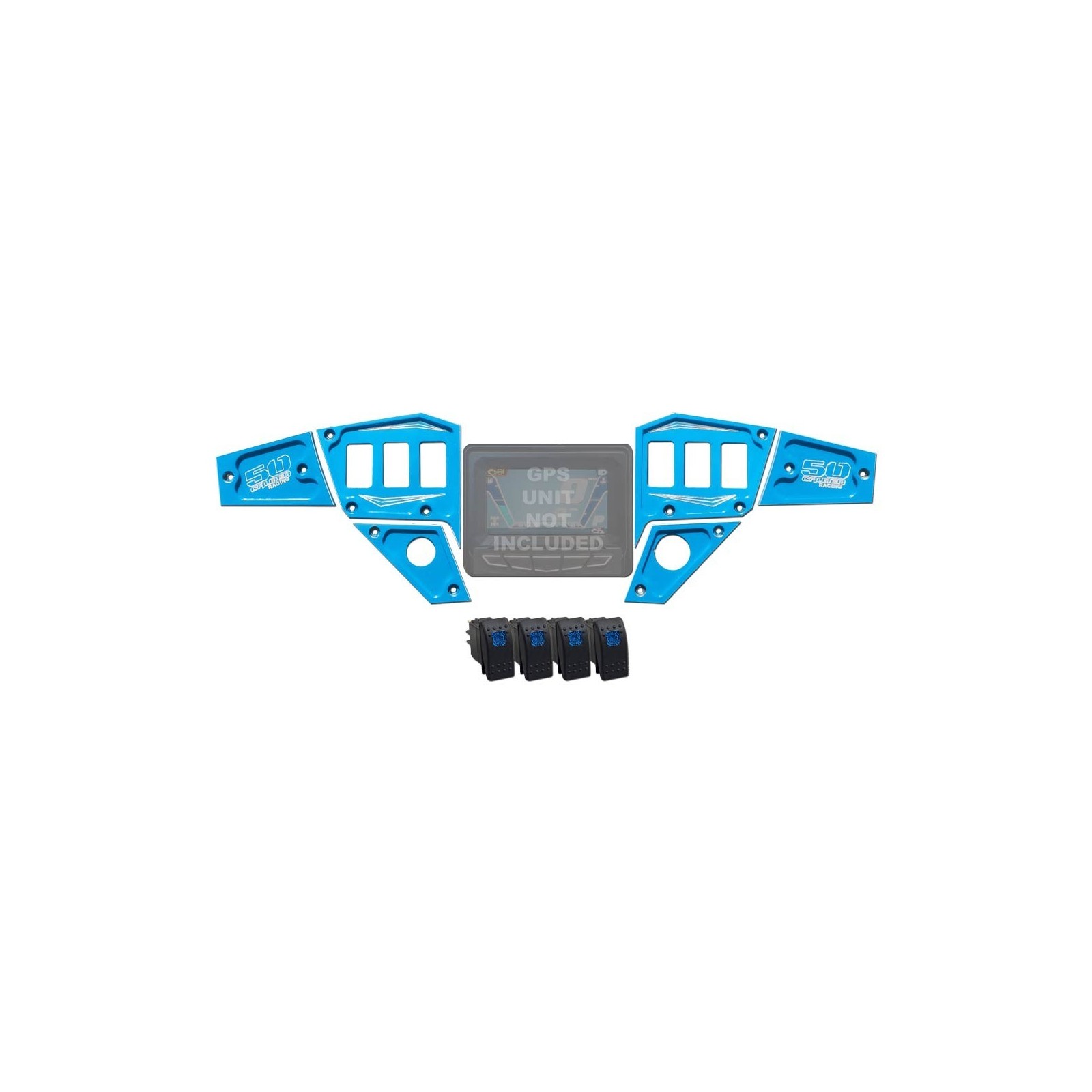Custom Polaris dash panel plates with 4 switches for 2015 – up digital ...
