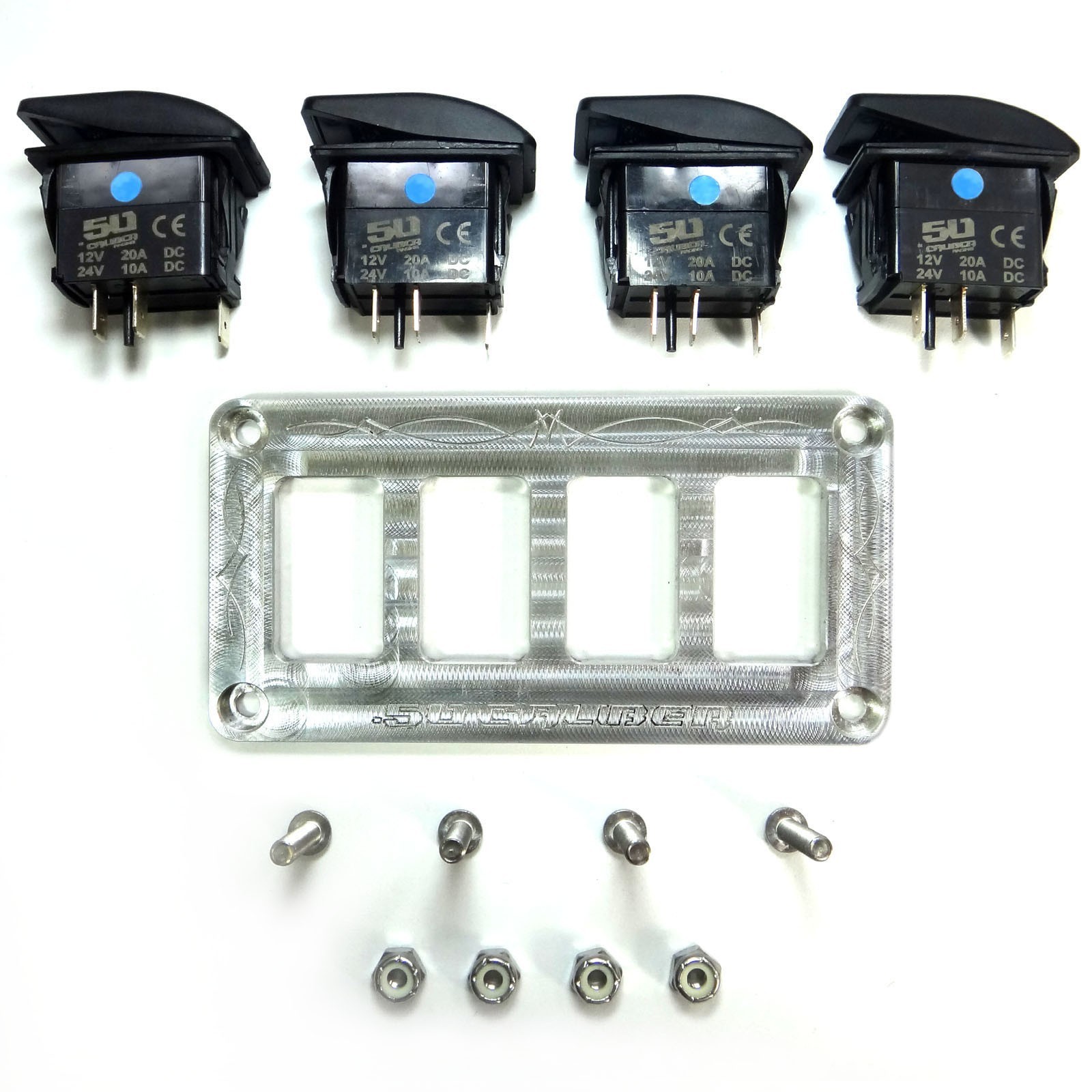 Universal Dash Panel With Switches