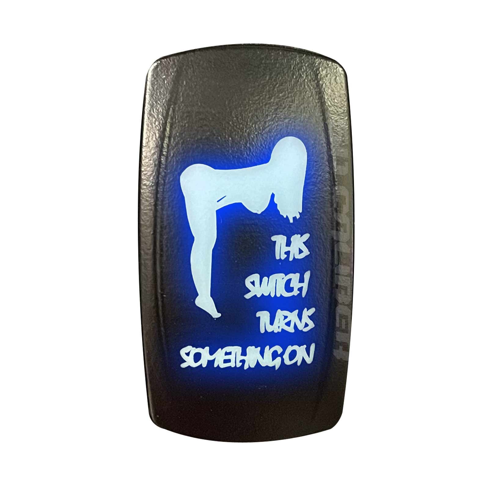 50 Caliber Racing Illuminated rocker switch orange head lights rocker ...